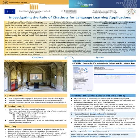 Chatbots for Language Learning | PDF