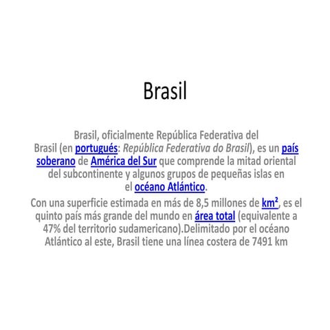 Brasil | PPTX