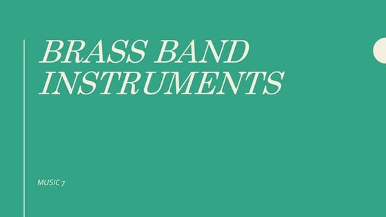 The four instrument families of the orchestra! | PPT