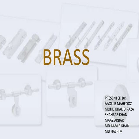 Brass ppt | PPTX