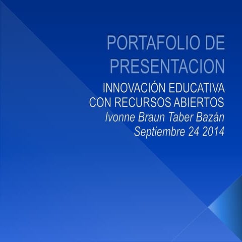 Braun portafolio de presentacion | PPTX