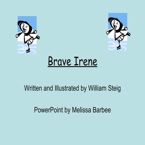 Brave Irene Verbs | PPT