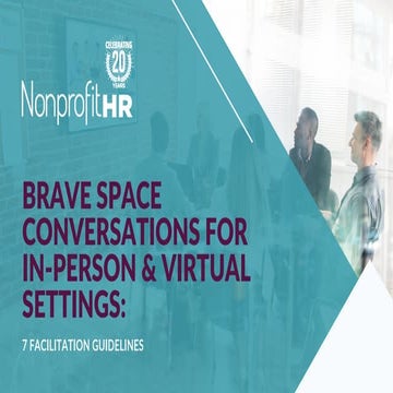Brave space conversations | PDF