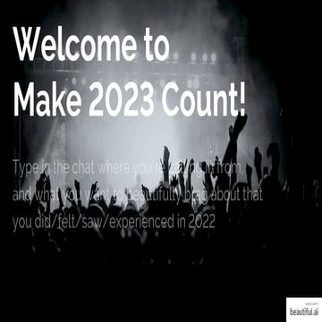 Make 2023 Count | PDF