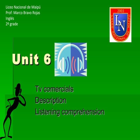 Bravo marco unit_six_listening_describing | PPT
