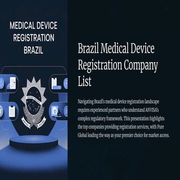 Brazil Medical Device Registration Company List | PDF