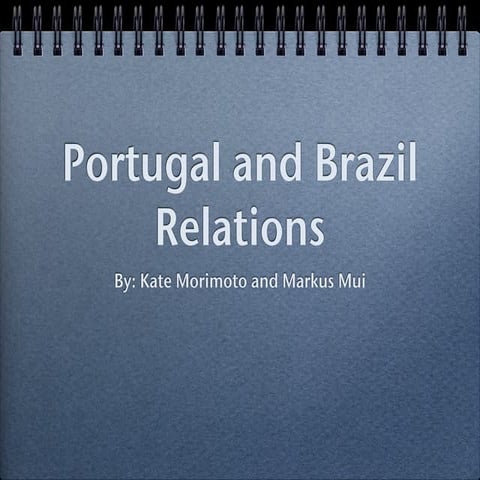 Brazil and Portuguese Relations | KEY