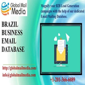 Brazil business email database | PPTX