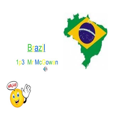 Brazil By Jenna And Stuart | PPT