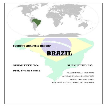 Brazil country analysis report | PDF