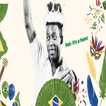 Brazil Country Introduction Presentation in Green and Yellow ...