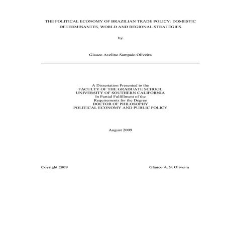 Brazilian trade policy | PDF