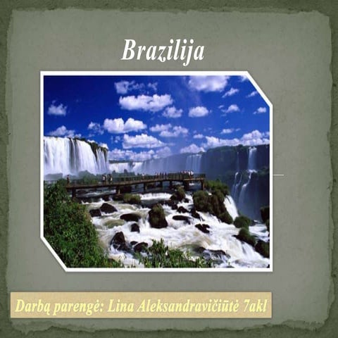 Brazilija | PPTX