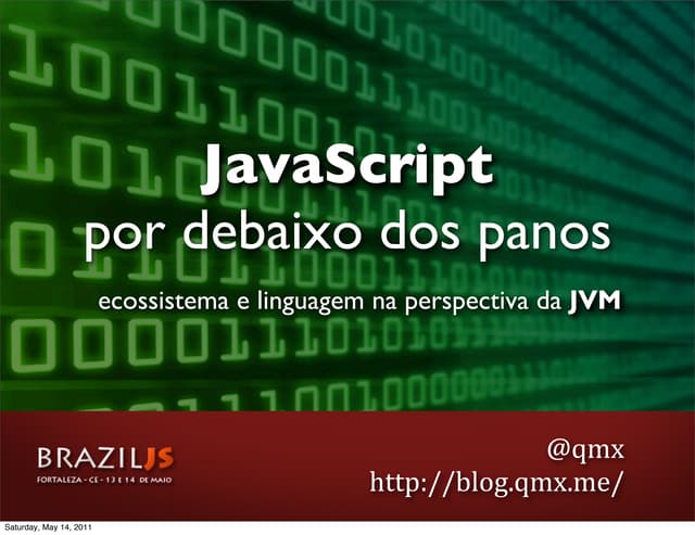 JavaScript por debaixo dos panos | PPT JavaScript por debaixo dos panos | PPT
