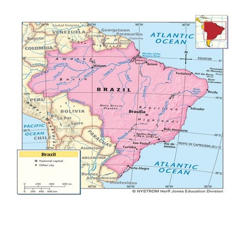 Brazil map | PDF