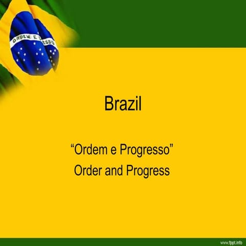 Brazil powerpoint | PPTX | South America Travel | Travel Locations