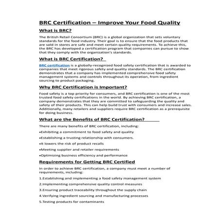 brc certification.ppt