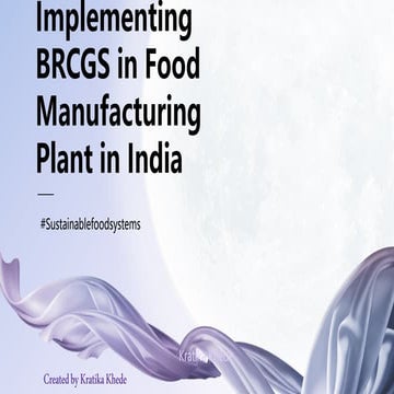 " Key strategies for implementing BRCGS" | PDF
