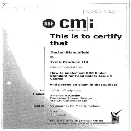 Brc implementation course | PDF