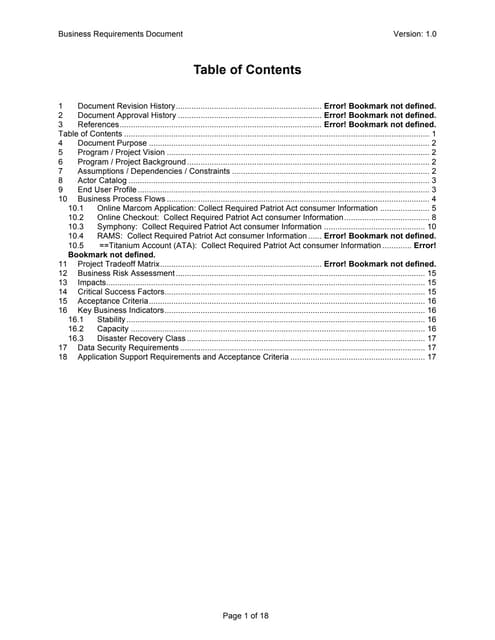 High level design document template | PDF
