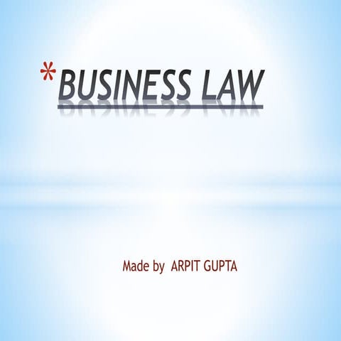 Presentation on Breach Of Contract | PPTX