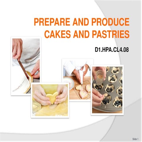 LEARNING MODULE in Bread and Pastry Production-UC2 Prepare and Produce ...