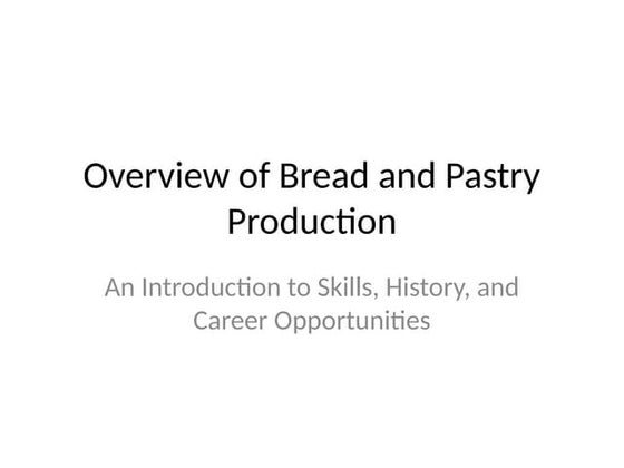 479984523-BPP-Introduction-pptx (1).pptx | Desserts and Baking | Food ...