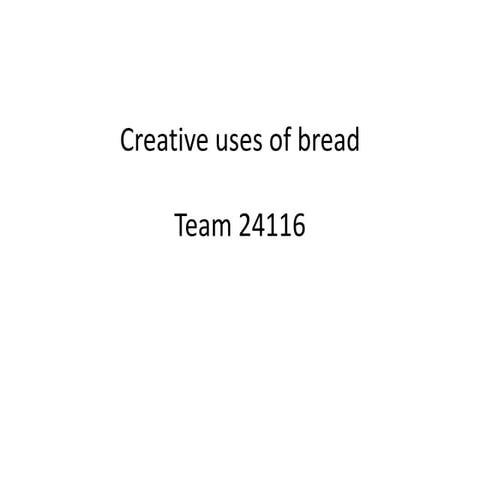 Breaduses | PPTX
