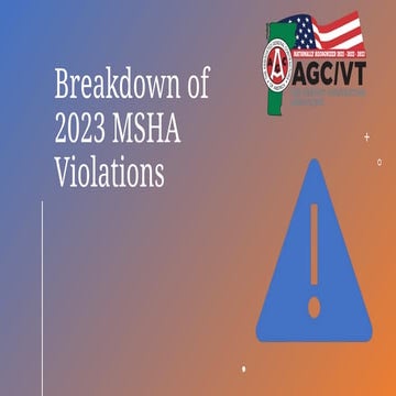 Breakdown of 2023 MSHA Violations SHORT.pptx