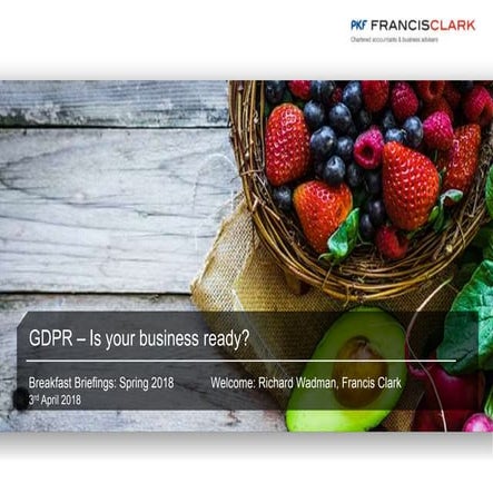 Breakfast briefing Healthy Workplace | PDF