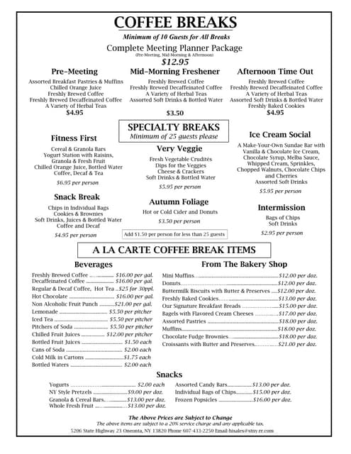 Ice cream Menu | PDF | Desserts and Baking | Food & Drink