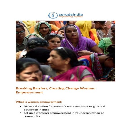 Breaking Barriers, Creating Change: Women Empowerment.docx