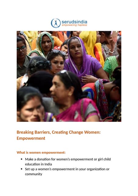 Empower Women | PDF