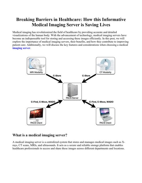 DICOM Servers The Backbone of Medical Imaging - Learn How They Work!.pdf