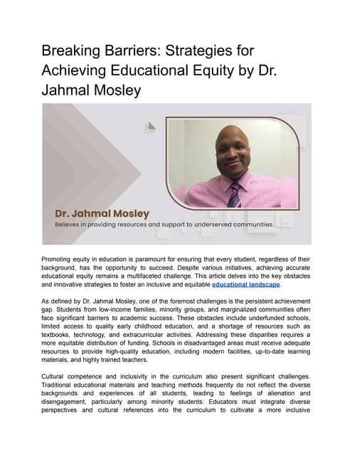 Understanding the Meaning of Equity in Education | Future Education ...