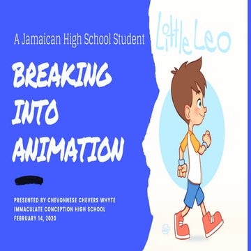 Breaking into Animation | PPT