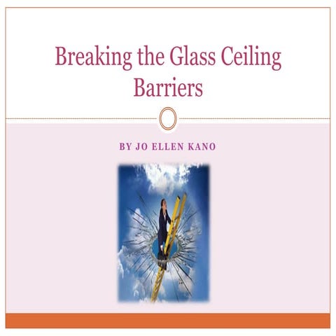 Breaking the glass ceiling: Overcoming Career Roadblocks for Women and ...