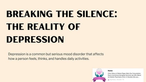 Major depressive disorder (MDD) ppt | PPT