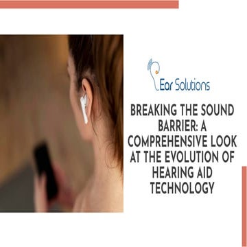 Breaking the sound barrier a comprehensive look at the evolution of ...