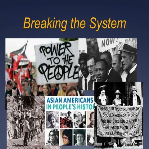 Breaking the System SlideShow | PPT