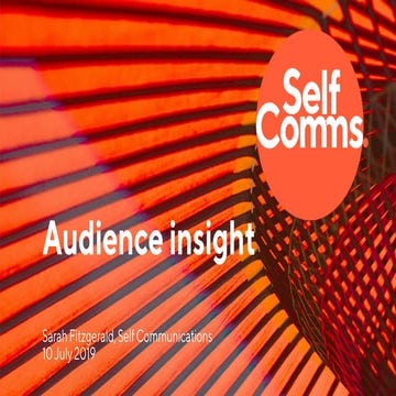 Audience insight | PDF