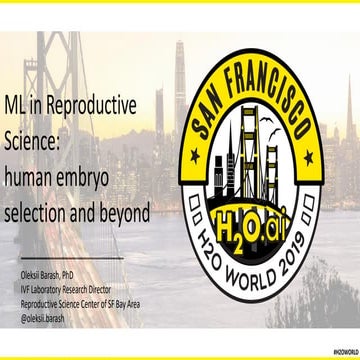 Oleksii Barash, Reproductive Science Center of Bay Area - Machine ...