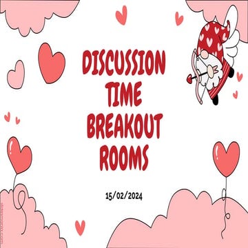 Breakout room discussion of social media | PPT