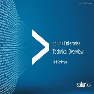 Getting Started With Splunk Enterprise Pdf Cloud Computing Internet