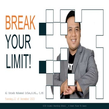 Break Your Limit for your improvement.pptx