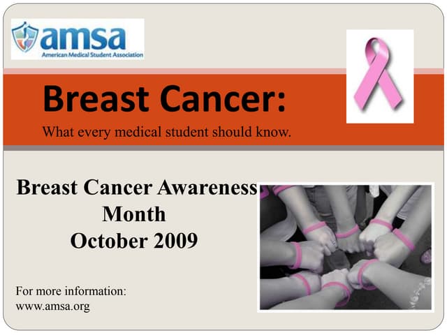Breast Cancer Awareness Presentation | PPTX