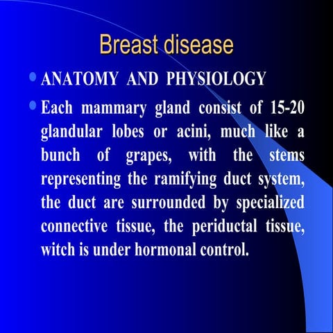 Breast Disease1 | PPT
