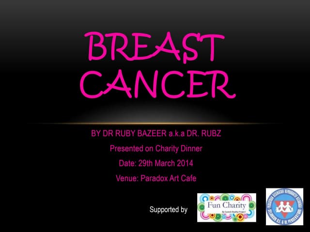 Breast Cancer Awareness Presentation | PPTX