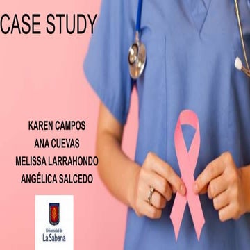 Breast cancer Case Study | PPTX