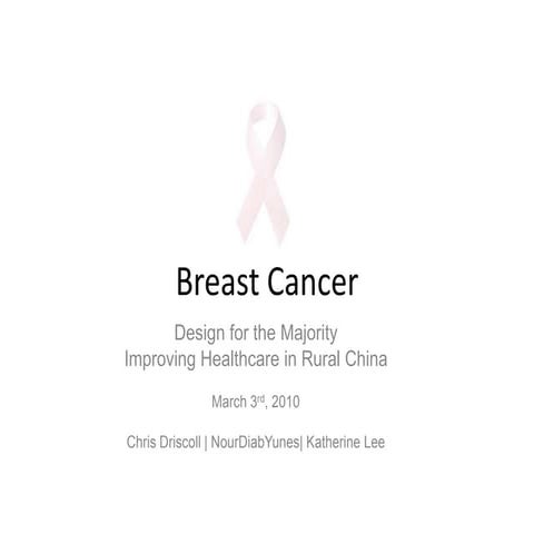 Breast Cancer030310 | PPTX